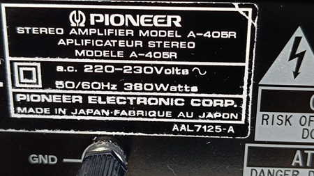 Усилитель Pioneer A-405 R