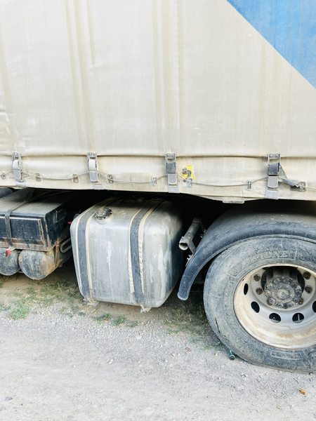 Mers actros 2001 tegach+2005 mega pritsep