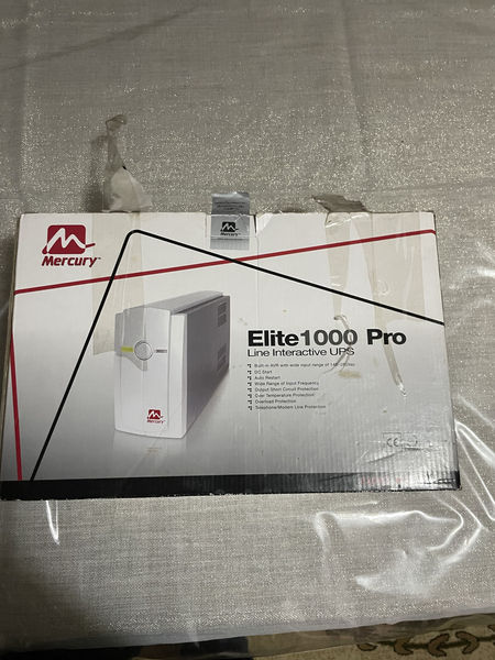 UPS mercury elite 1000 pro аккумлятор не рабочий