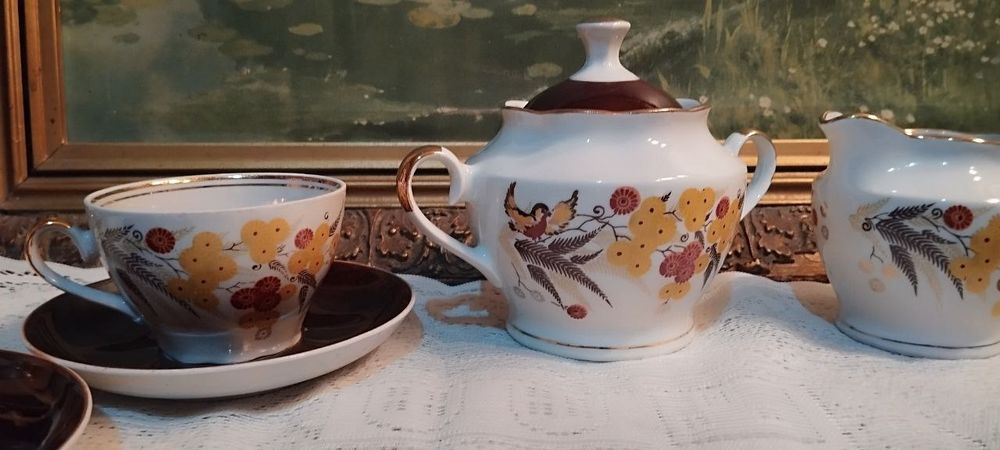 Чайные сервизы советских времён