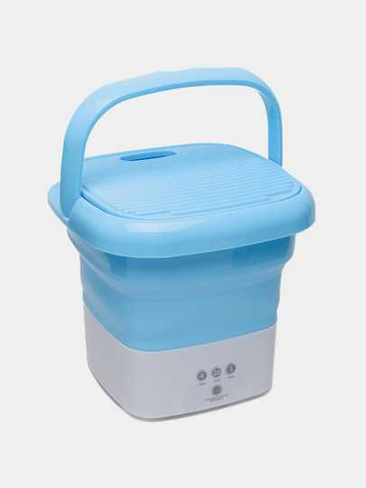Kir yuvish mashinasi mini, katlanadigan, portativ