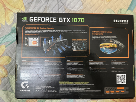 Отдам дешево GTX 1070