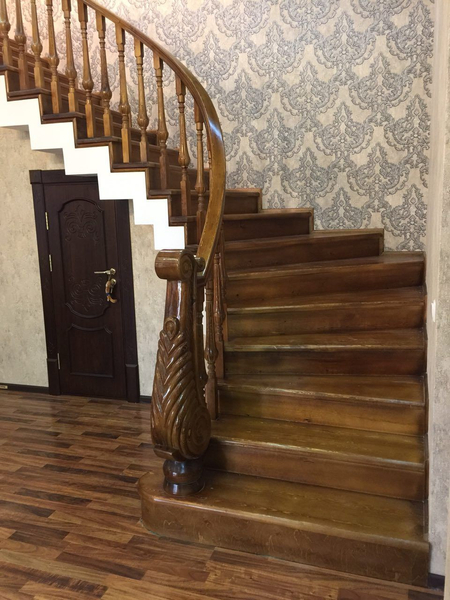 Лестница обшивка