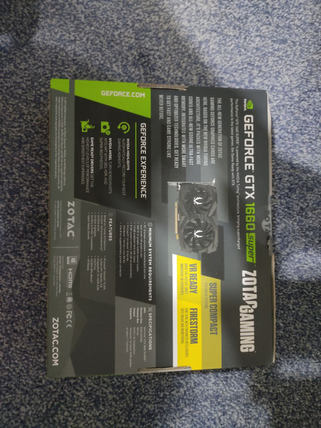 Видеокарта gforce gtx 1660
