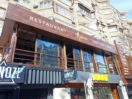 ALUKAFON xizmati fasad Travertin usta
