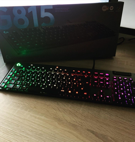 Русская Раскладка!Механическая Проводная Клавиатура Logitech G815 RGB