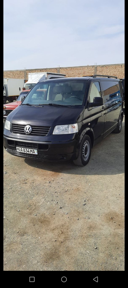 VOLKSWAGEN TRANSPORTER T5 ЮК фургун длинни бозо срошни сотилади  нах п
