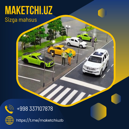 Maketchi.UZ sizga mahsus model макет dekor proektlarni yasab beramiz