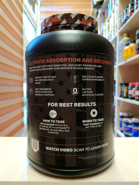 Whey Isolate от Redcon на каждую порцию 25 грамм сывороточного изолята