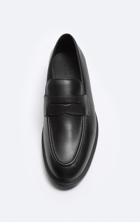 ZARA мужские кожанные туфли. Размер 41 (новый).