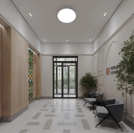 ЖК ASSALOM JOMIY Golden House Под ключ 2-комнатная 57.5 м2 Этаж-2