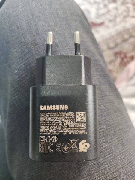 Samsung зарядка оригинал 25W