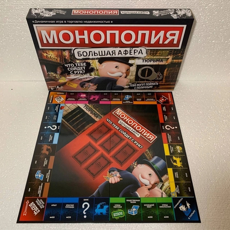 Монополия Большая Афера на русском языке. Новая