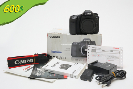 Canon EOS 80D Body: 11.831 Probeg