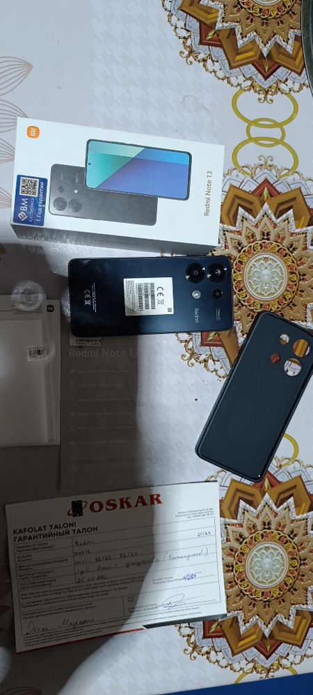 Redmi Note 13 6/128 yangi ishlatilmagan