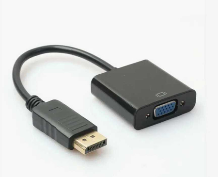 Адаптер переходник Display Port и VGA 15см