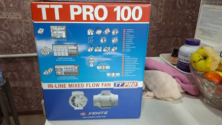 Канальный вентилятор ВЕНТС ТТ PRO 100