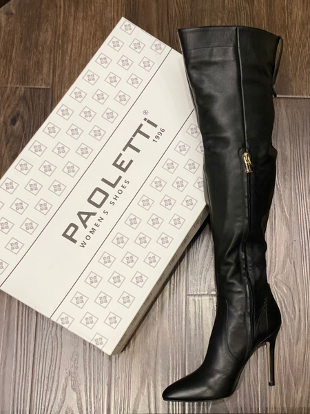 Сапоги кожаные PAOLETTI