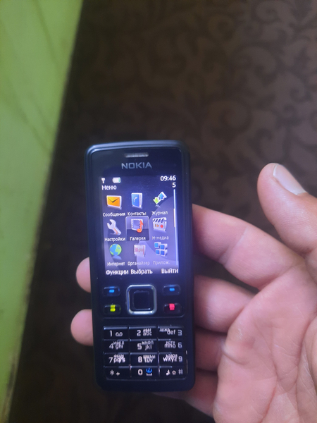 Nokia 6300 qora rangda