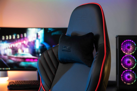 2E Gaming Chair HIBAGON II Black/Red (2E-GC-HIB-BKRD)