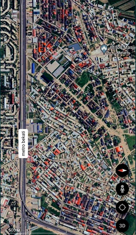 2.5 sotik yengi mahalla, metro, katta ko'chadan 500 metr, Xonobod