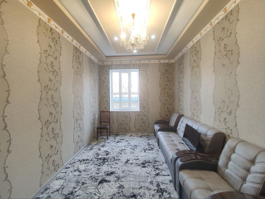 Сдается 2х ком квартира на 1 этаже,ор:Горгаз, Саодат ресторан