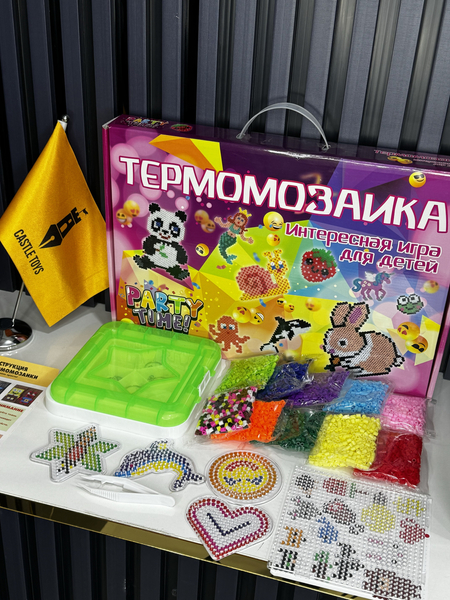 ТЕРМОМОЗАИКА Интерсная игра для детей