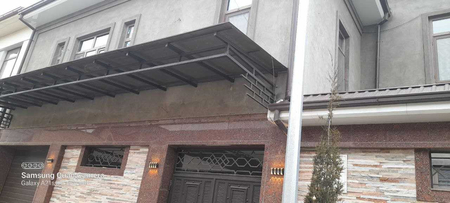 Metal konstruksiya reshotka perila besedka naves tez, sifatli qilamiz