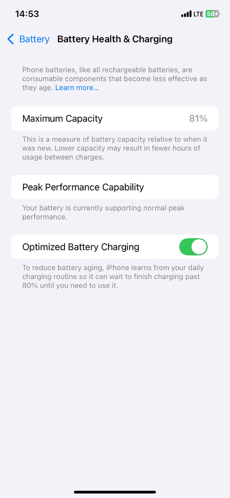 Iphone Xr 64 gb 81%