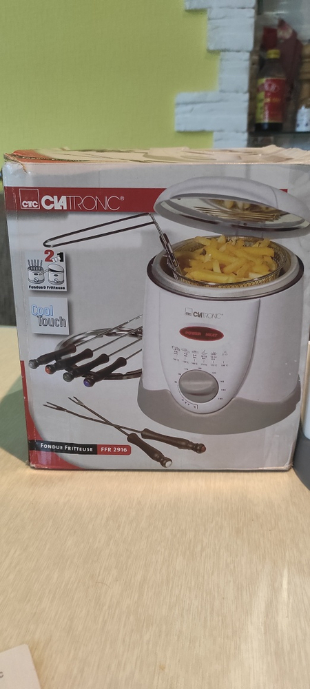 Фондю фритюрница clatronic
