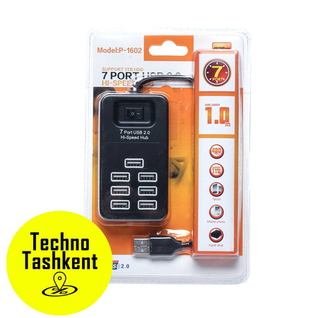 Usb Hub 7-port 480mbps/1tb (Dostavka Bor)