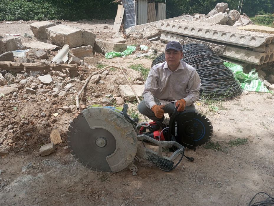 Almazney rezka beton kesish va karonkada teshik teshish