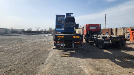 Kamaz Kran Alteg , 25 tonna , 2015 jil zavatiskoy metan , sena 820 mil