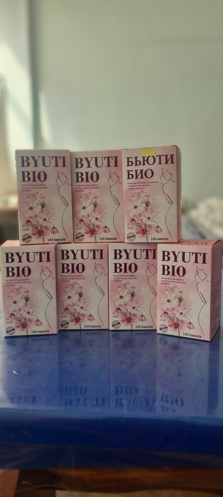 BYUTI BIO Barchayoshdagi ayolarni sogligi,yoshligi va gozallik manbai.