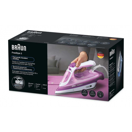 Паровой Утюг Braun FreeStyle 3 FI3124PU