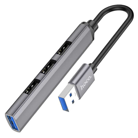 Hoco HB26 Type-C Hub USB3.0+USB2.0 support up to 1Tb hard drive