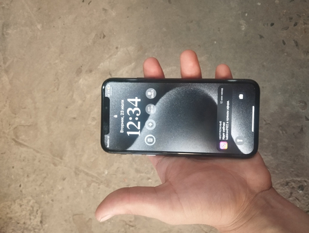 Iphone x s 256 qora