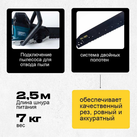 Пила аллигаторная REMTOOLS для резки кирпичей и газоблокоов.