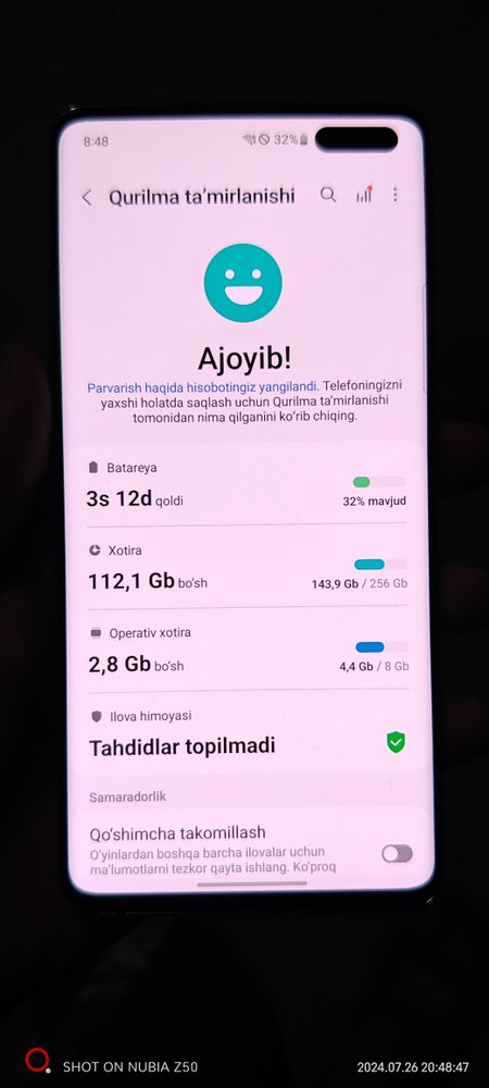 Samsung S10 5G 8/256 gb