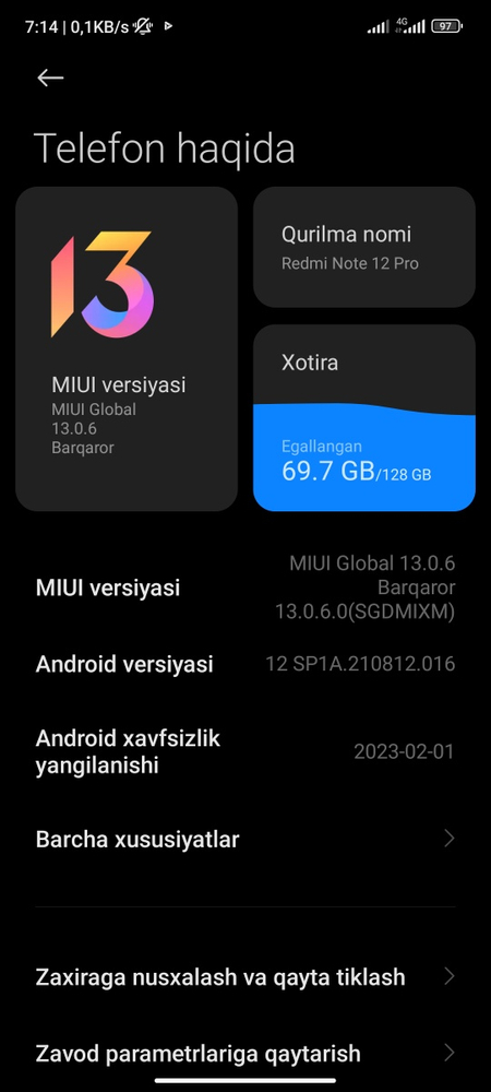 Redm not11 pro 6 128