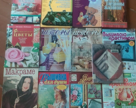 Журналы  Бурда, Шторы, Чудесные мгновения, Шитье и крой.