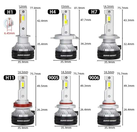 Led Dawn Knight  K8C 40 Bт. Светодиодная долговечная версия