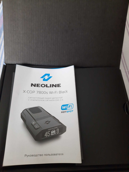 Радар-детектор Neoline X-Cop 7800s Wi-Fi Black