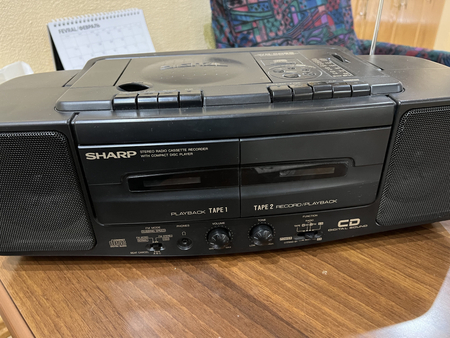 Mагнитола SHARP-WQ-CD55x (GY)
