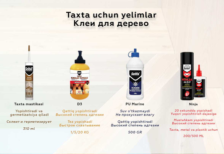 Клей для дерева Эпоксидный клей клей для бетона жидкая гвоздь kley