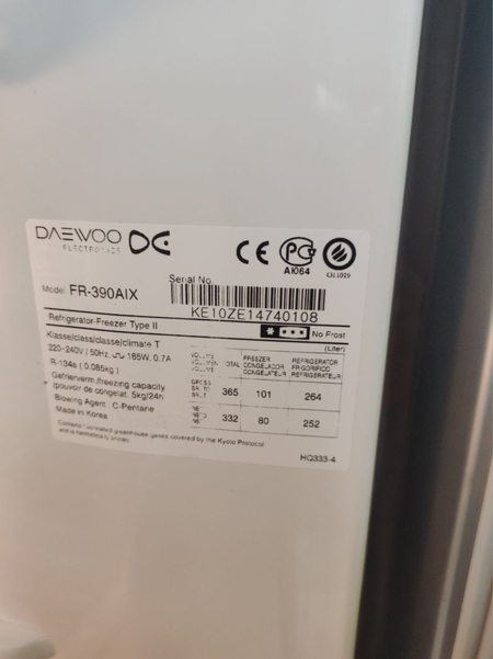 Daewoo muzlatgich idealni xolatda