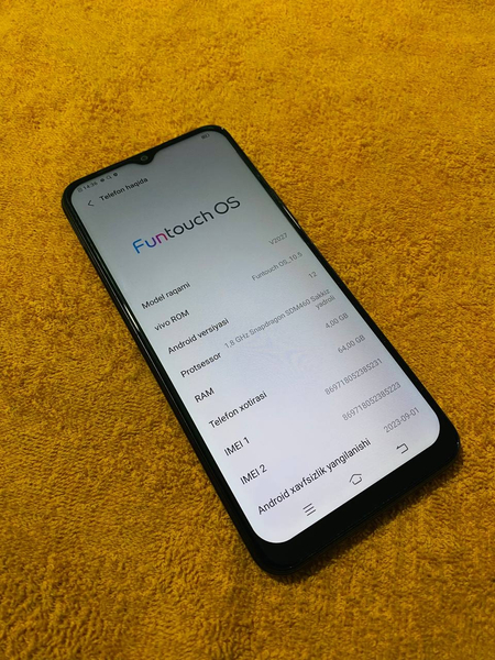 Vivo V2027 sotiladi