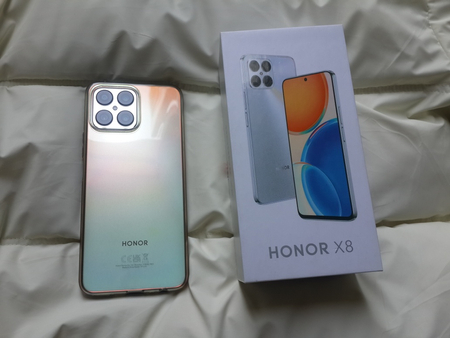 Honor X8. 8/128 GB. Titanium Silver.