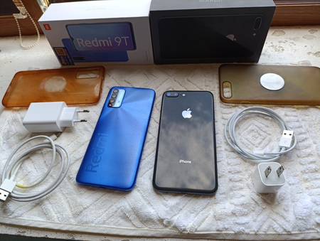 iPhone 8 Plus 64 | Redmi 9T 64 ideal
