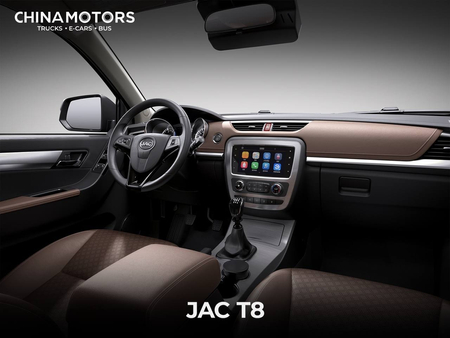 Jac T8 pikap sevuvchilar uchun ajoyib moshin